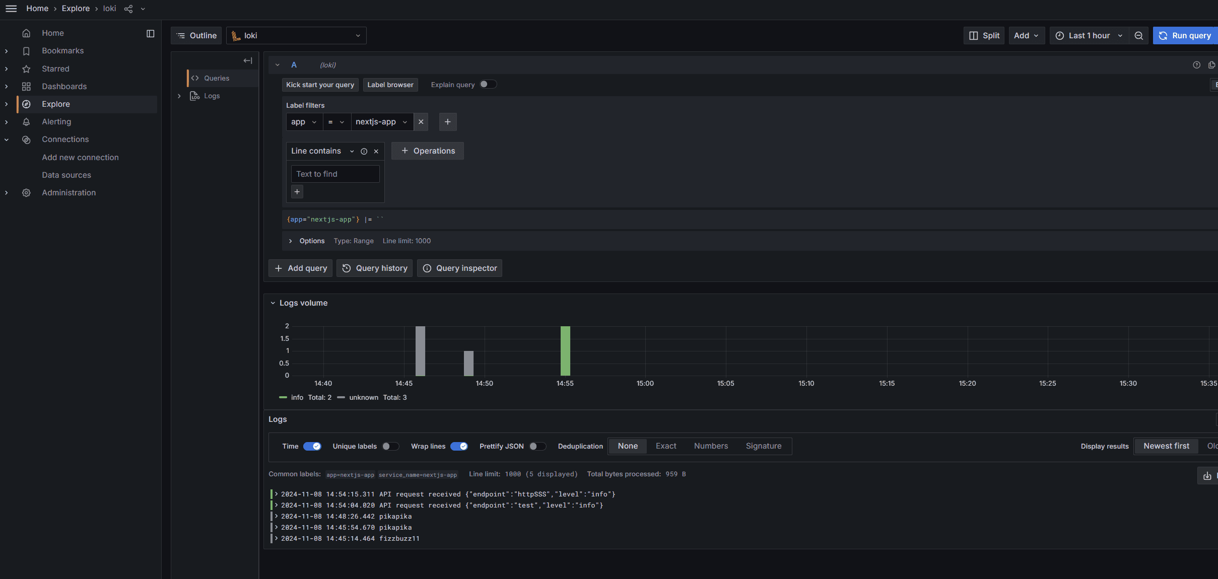 從安裝到實作！Grafana + Loki 在 Next.js 日誌應用實戰 | Mark Ku's Blog