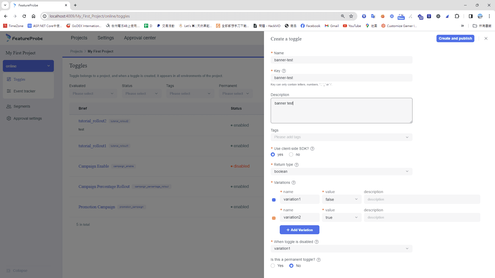 免費開源的A/B測試解決方案 - Featureprobe | Mark Ku's Blog