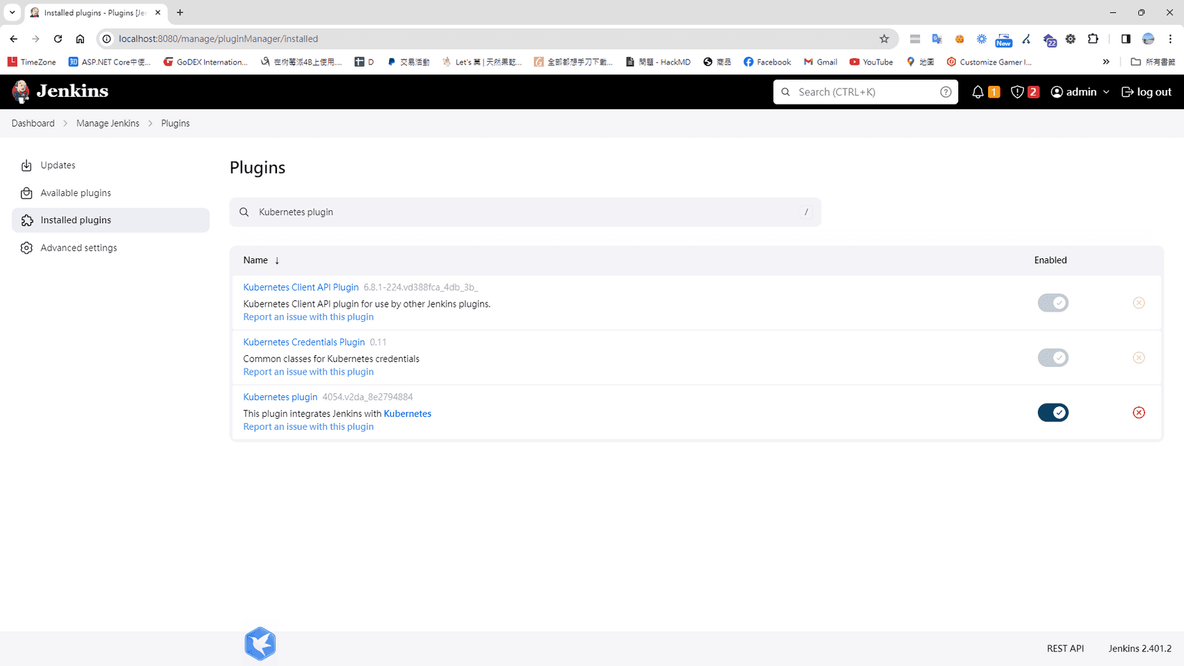 Docker Desktop for Windows + Jenkins + Kubernetes 佈署筆記 | Mark Ku's Blog